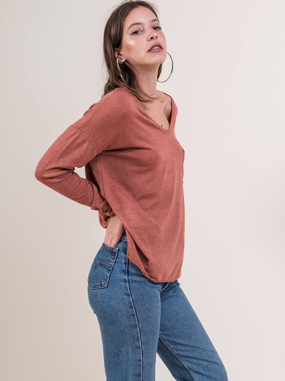 Emma Rust Top - ΡΟΥΧΑ