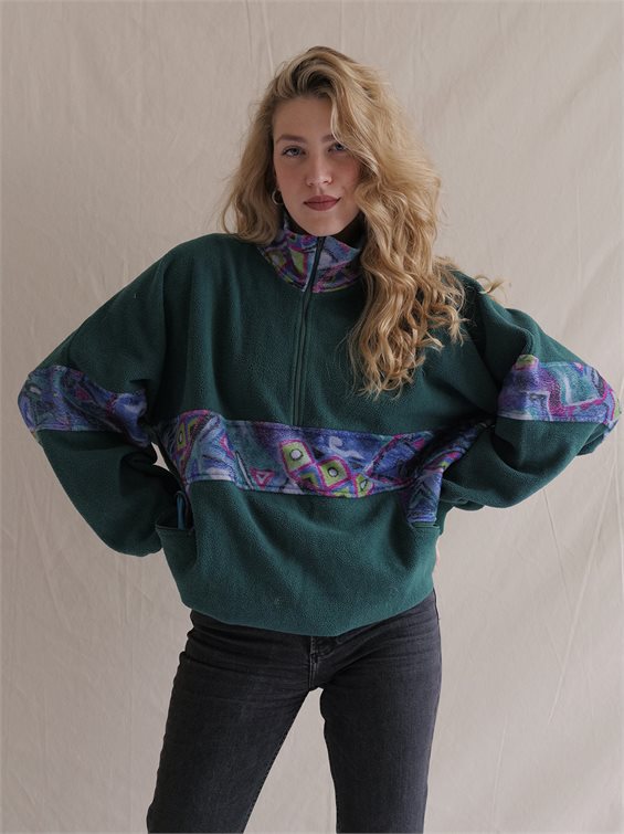 Vintage Half Zip Fleece - ΡΟΥΧΑ