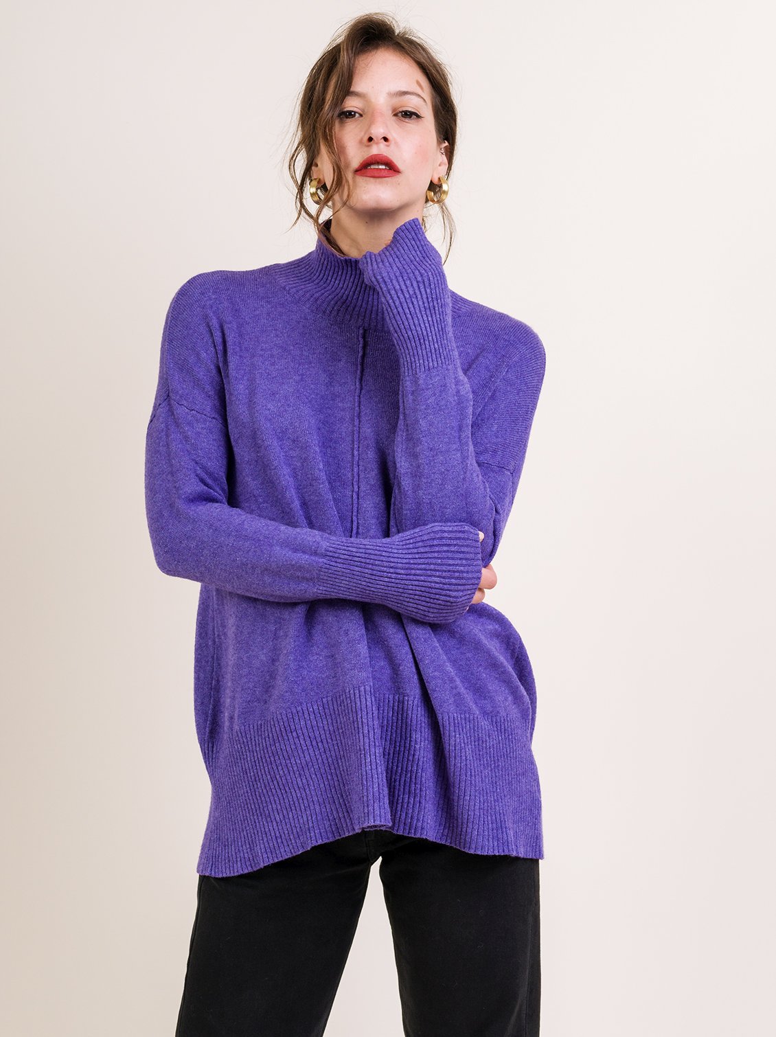 Tulipe Violet Jumper - ΡΟΥΧΑ