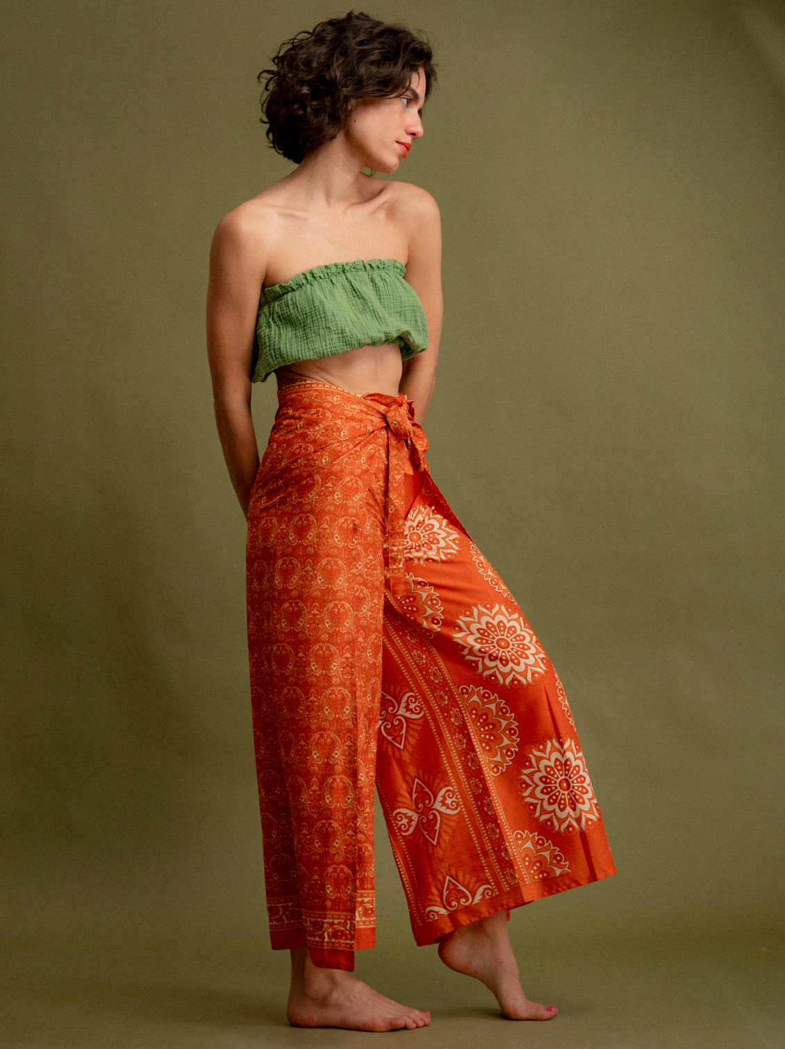 Sima Silk Pants - CLOTHING