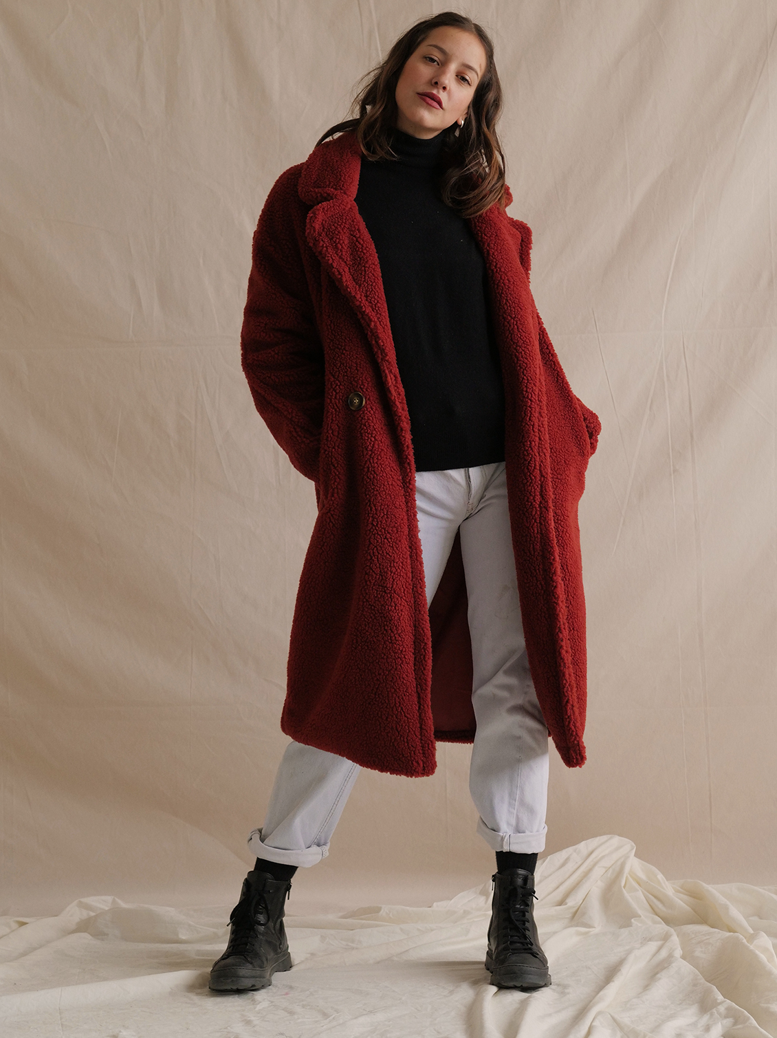 Brandy Brick Coat - ΡΟΥΧΑ