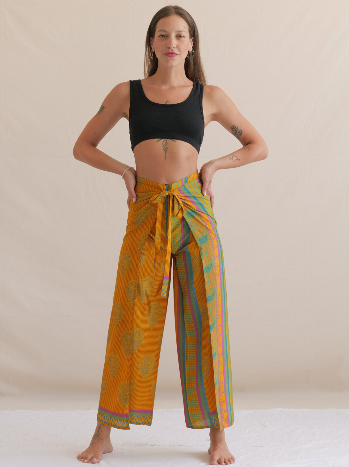 Sima Silk Pants - CLOTHING