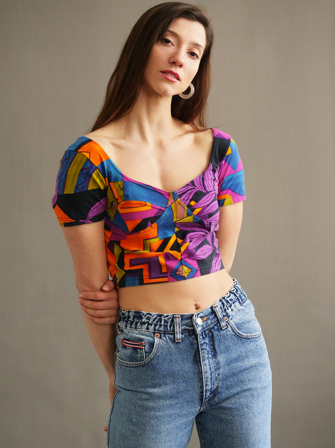Vintage Crop Top - CLOTHING