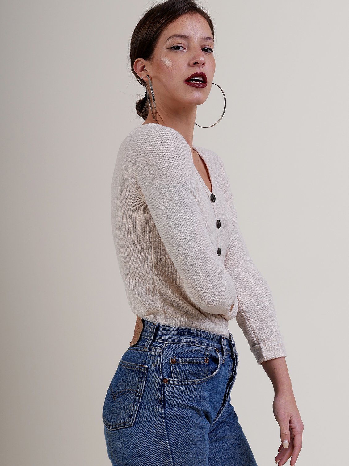 Piper Creme Top - ΡΟΥΧΑ