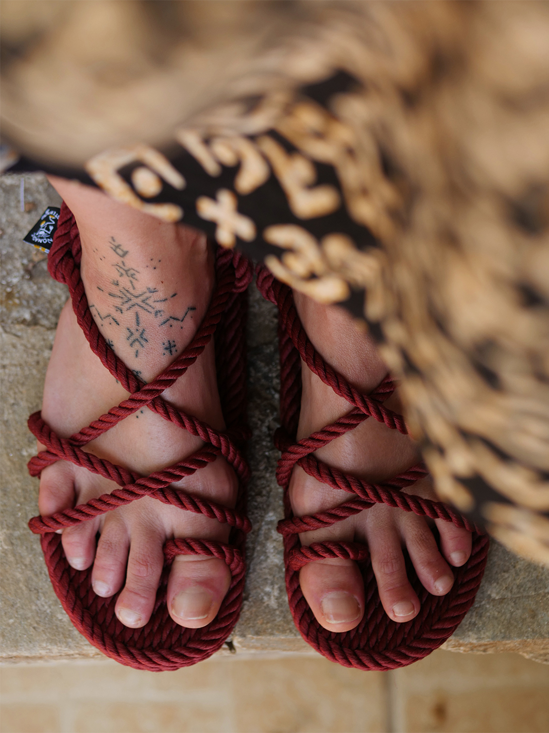 Toe Joe Brick Sandals - Nomadic State of Mind