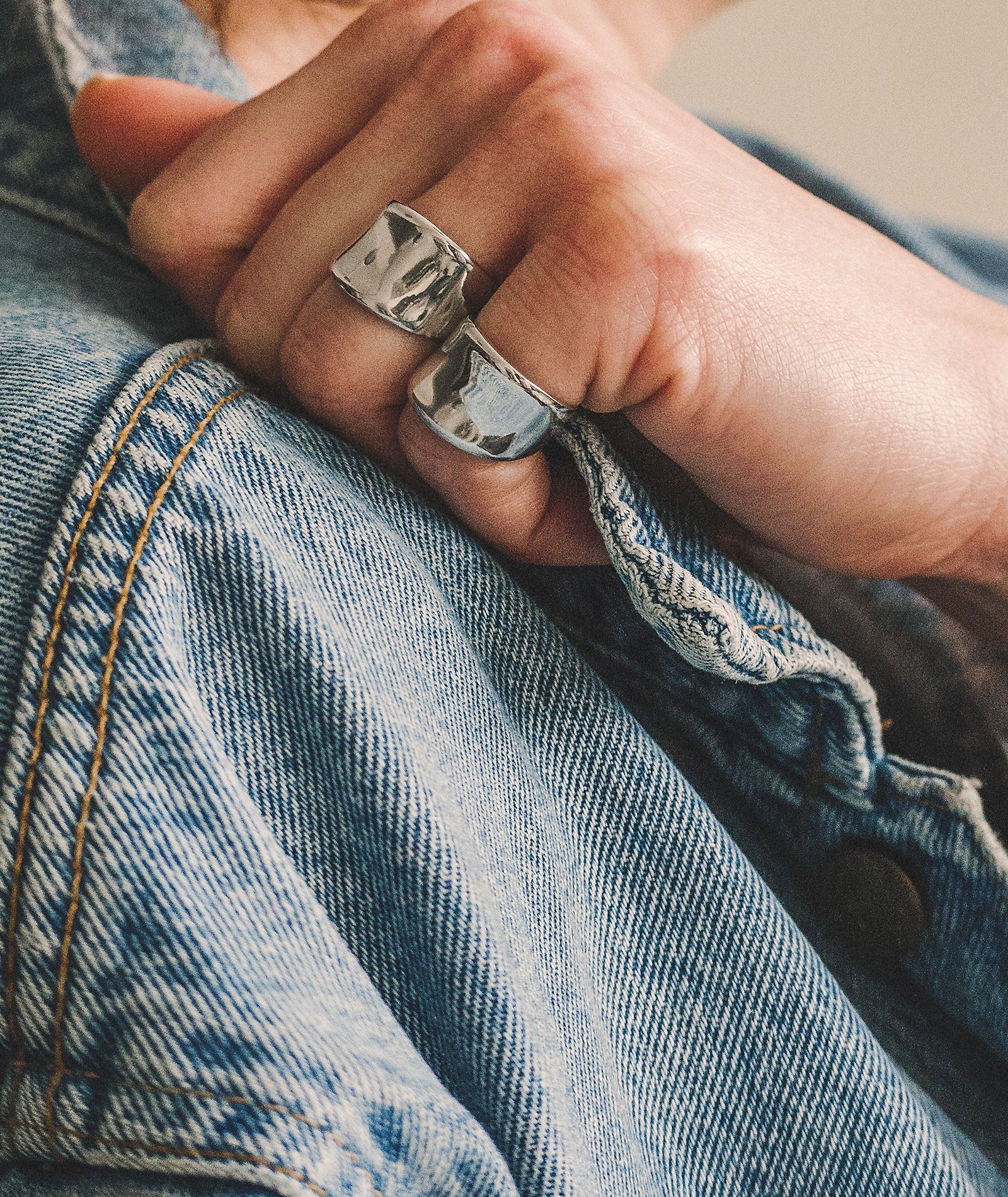 Era Silver Ring - Normal Size - ΚΟΣΜΗΜΑΤΑ